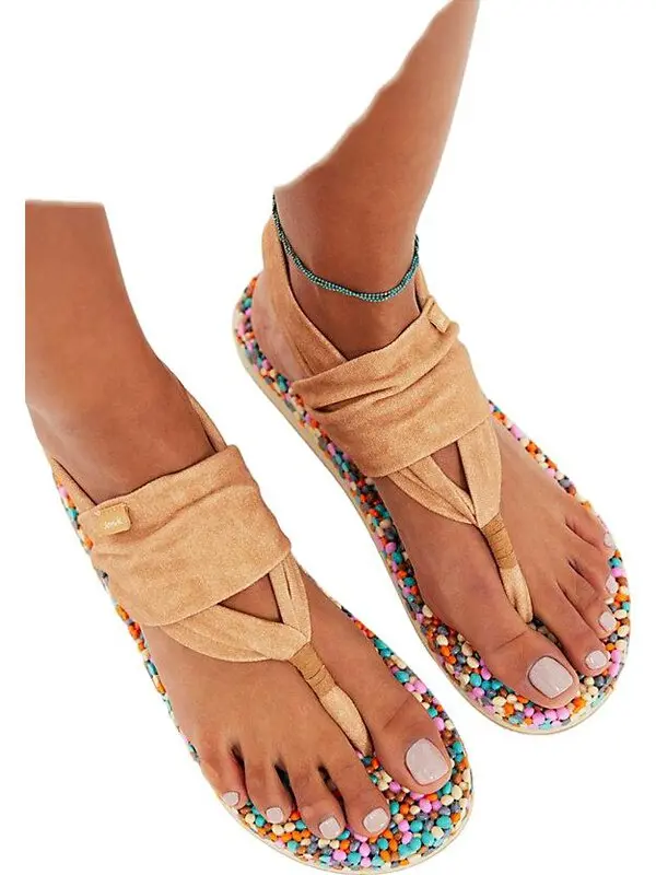Sanuk X Free-est Sling Bubblecush Sandals - Tan