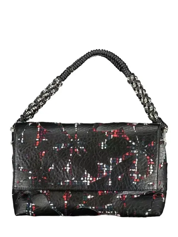 Desigual Laser-cut Floral Tote - Black