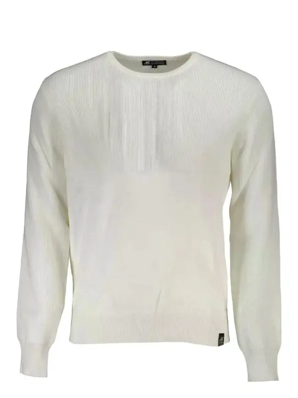 U.S. Grand Ribbed-knit Crew-neck Jumper - Neutrals