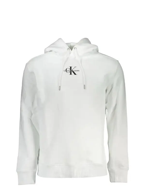 Calvin Klein Logo-print Hoodie - White