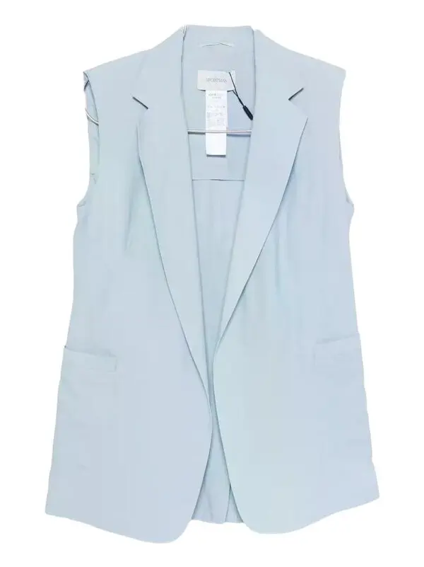Sportmax Oversized Gilet - Blue
