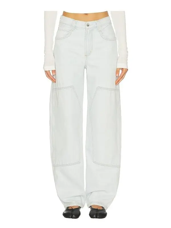 AGOLDE Laria Pierced Jeans - Blue