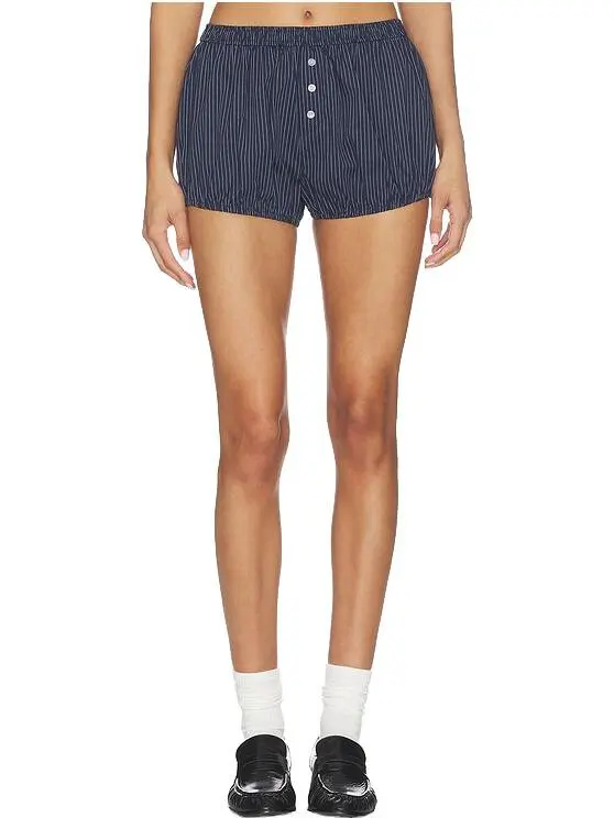NIA X Revolve Jules Bloomer Short - Navy