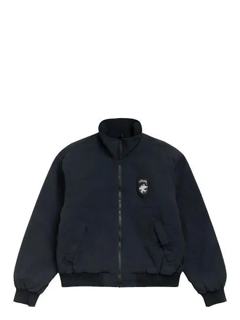 StÜssy Polar Fleece Lined Jacket - Black