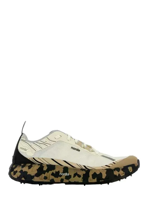 NORDA 001a Abyss Camouflage-print Sneakers - Neutrals