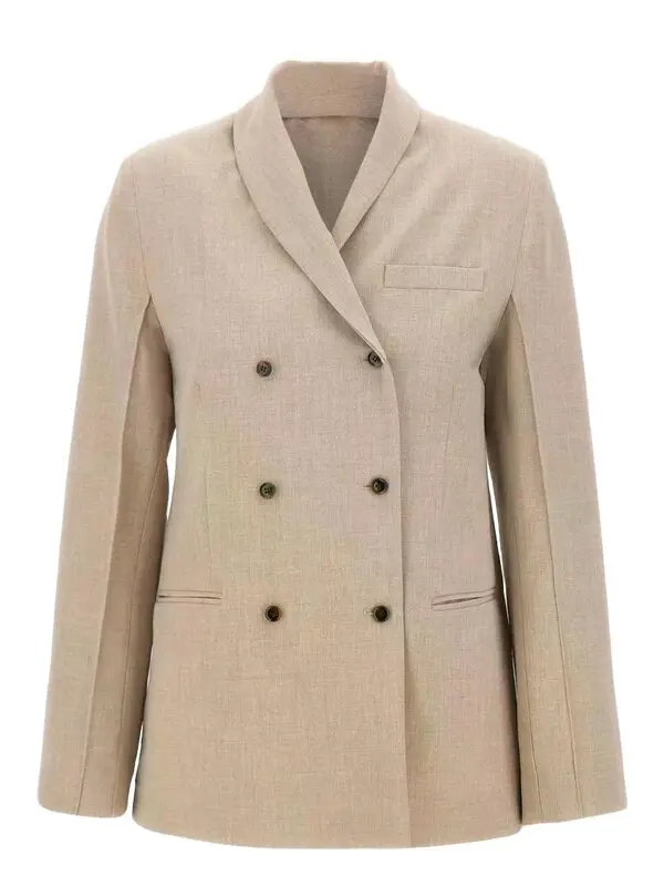 THE GARMENT Pisano Double-breasted Blazer - Neutrals