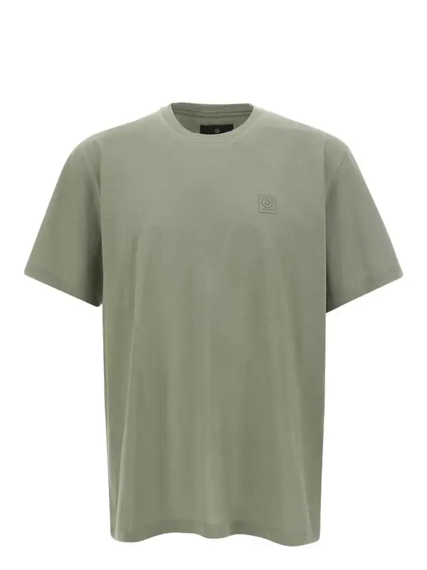 Belstaff Steel Logo-patch T-shirt - Green