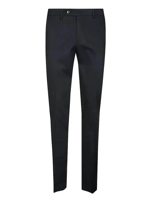 PT TORINO Pressed-crease Trousers - Blue