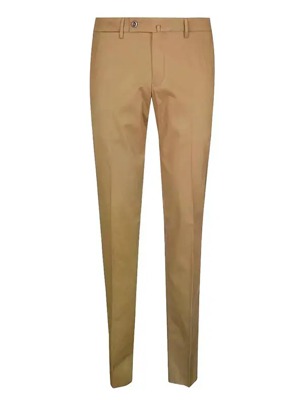 PT TORINO Pressed-crease Trousers - Neutrals