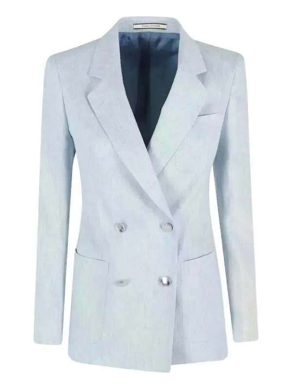 Tagliatore Double-breasted Blazer - Blue