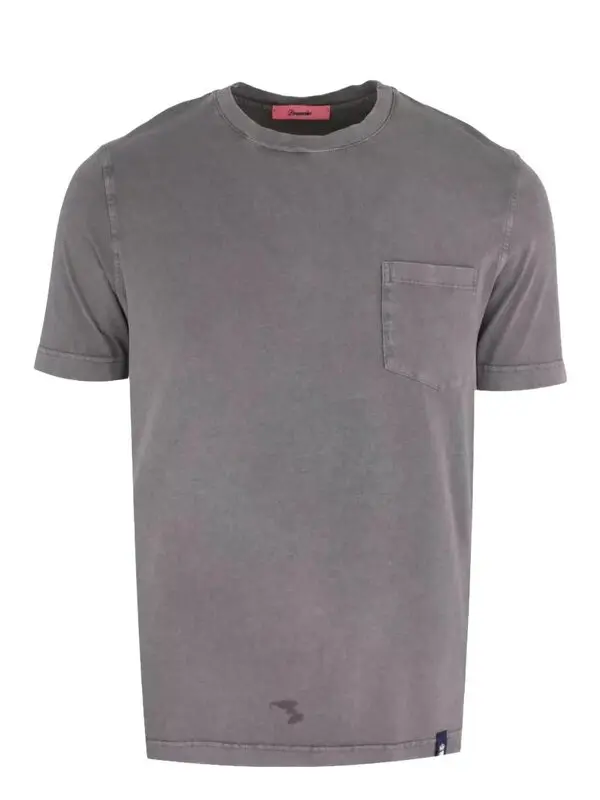 DRUMOHR Pocket-detail T-shirt - Grey