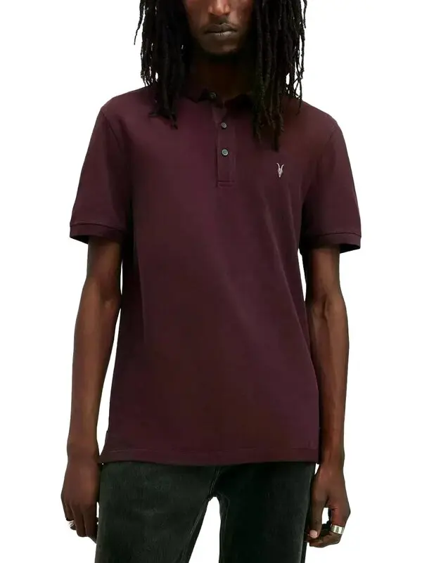 ALLSAINTS Reform Polo Shirt - Red