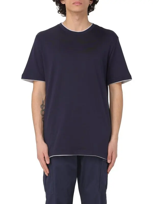 Eleventy T-shirt - Blue