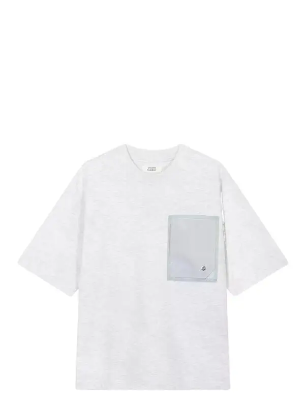 STUDIO TOMBOY Patch-pocket T-shirt - Grey