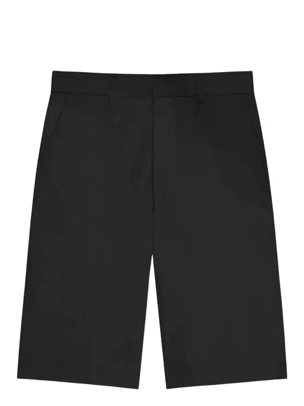 Givenchy Patch-detail Tailored Chino Shorts - Black