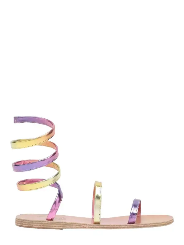 ANCIENT GREEK SANDALS Spiral-strap Sandals - Pink