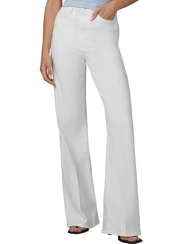 Joe's Jeans The Mia High Rise Wide Leg Jeans - White