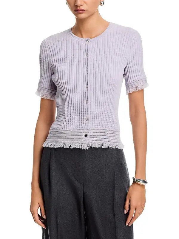 Rag & Bone Ayan Cardigan Sweater - Lavender