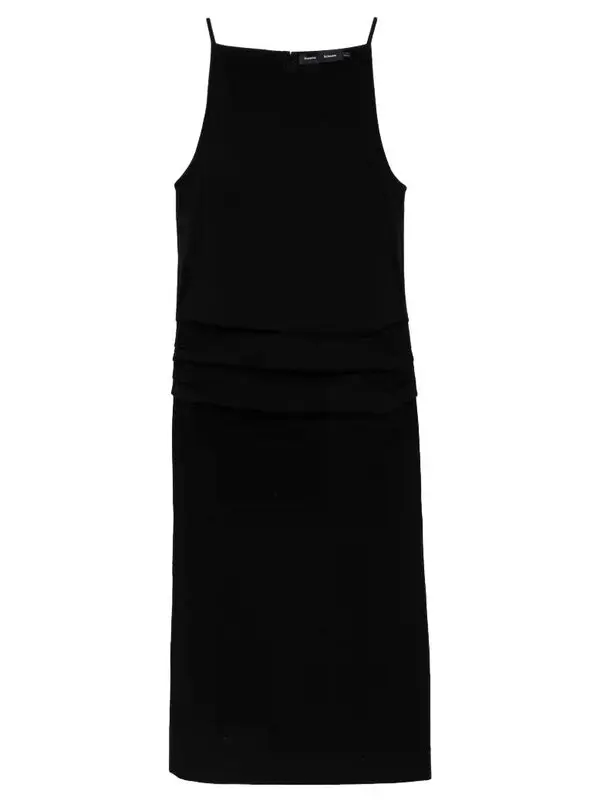 Proenza Schouler Priya Midi Dress - Black
