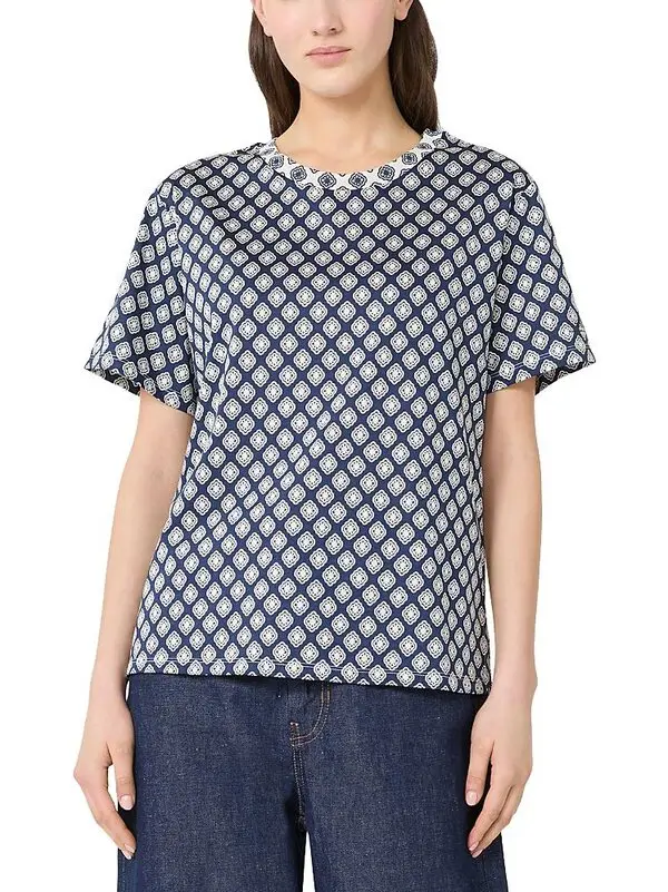 Max Mara Wkdbussola Tee - Navy