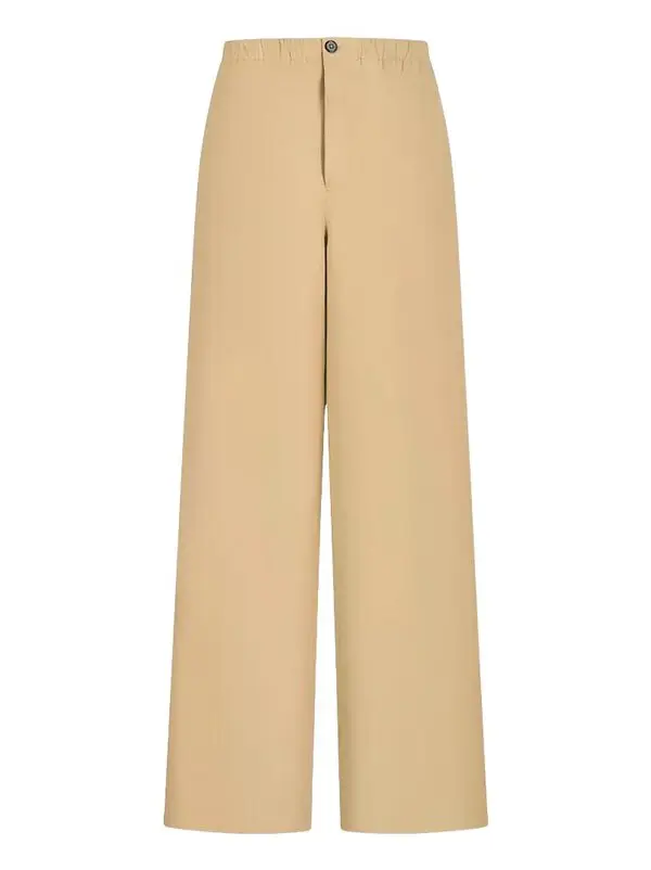 JIL SANDER Wide-leg Trousers - Neutrals