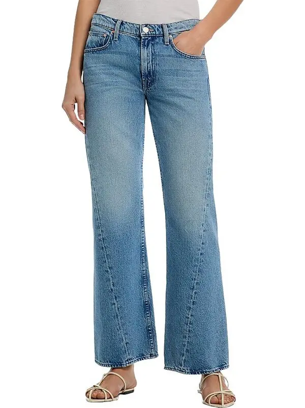 MOTHER The Bookie Twist Mid Rise Jeans - Leap At The Chance