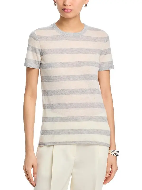 Majestic Filatures Cashmere Tee - Milk