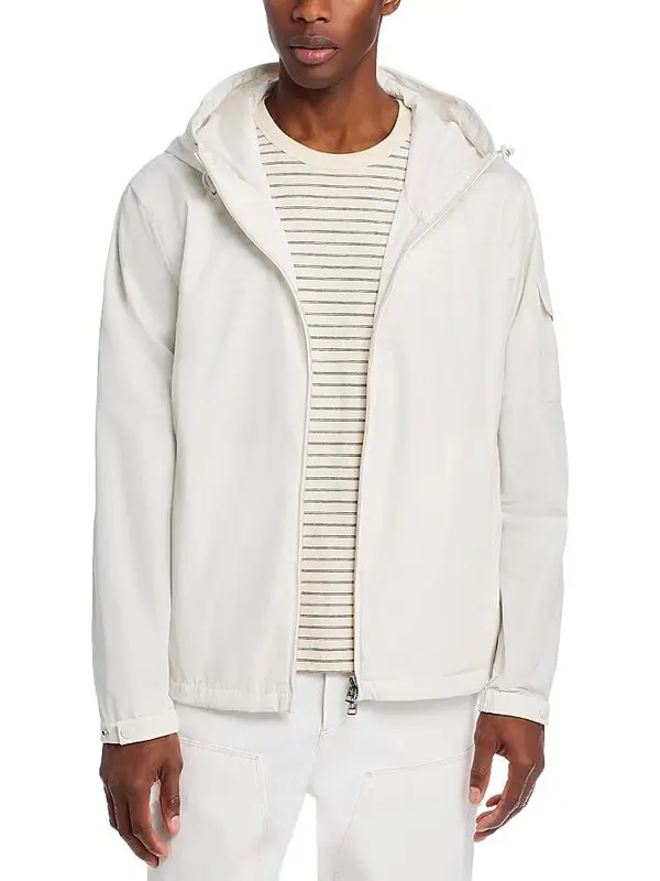 Moncler Sassiere Hooded Jacket - White