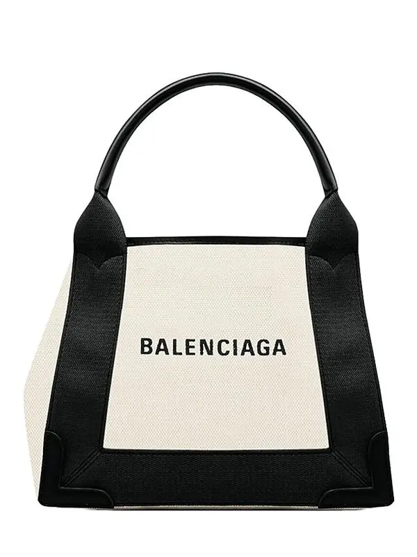 Balenciaga Cabas Xs Tote - Black/silver