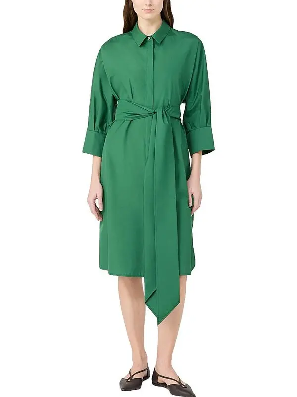 Max Mara Smmtabata Shirt Dress - Green