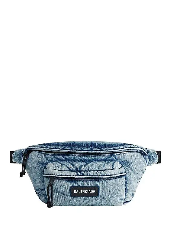 Balenciaga Explorer Beltpack - Faded Blue