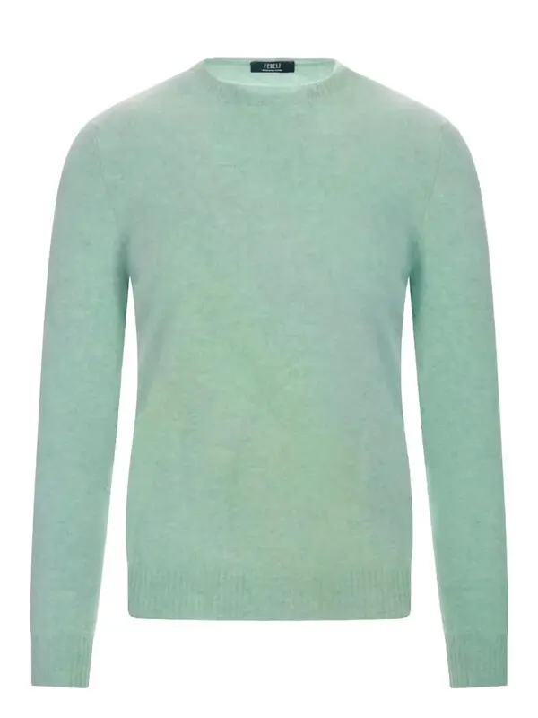 Fedeli Crew-neck Sweater - Green