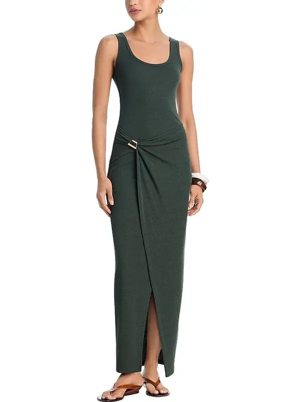 Nanushka Nenet Dress - Midnight Green