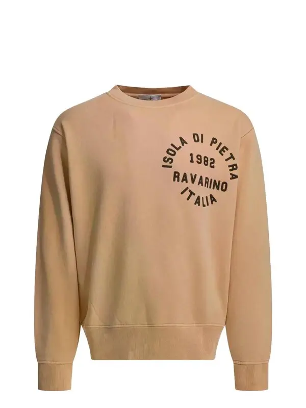 Stone Island Graphic-print Sweatshirt - Pink