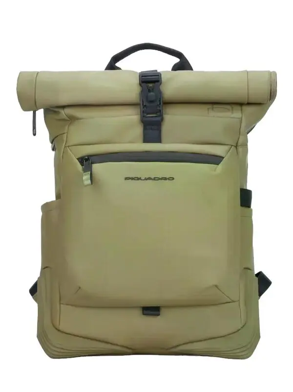 PIQUADRO Roll-top Backpack - Green
