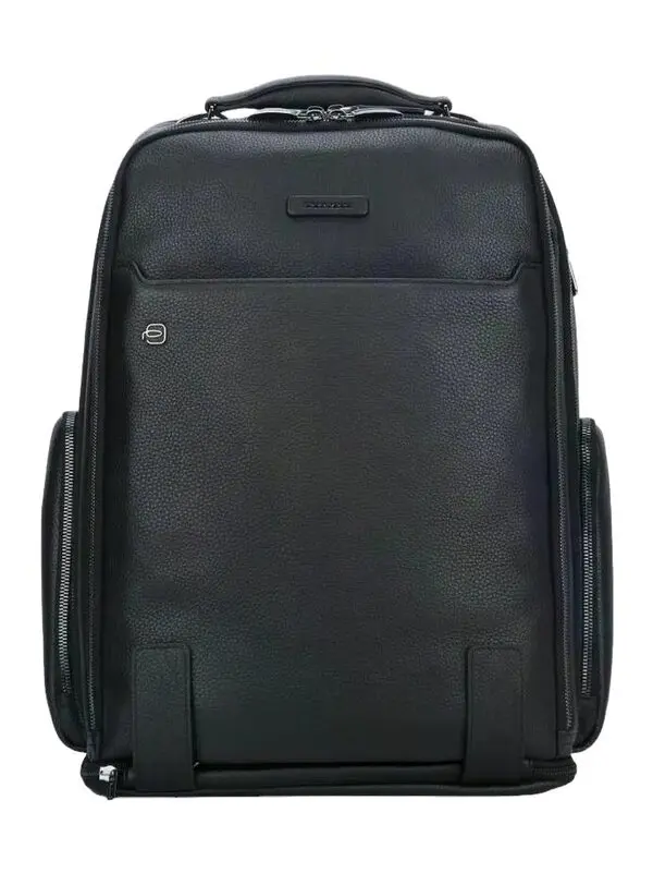 PIQUADRO Bagmotic Pebbled Backpack - Black