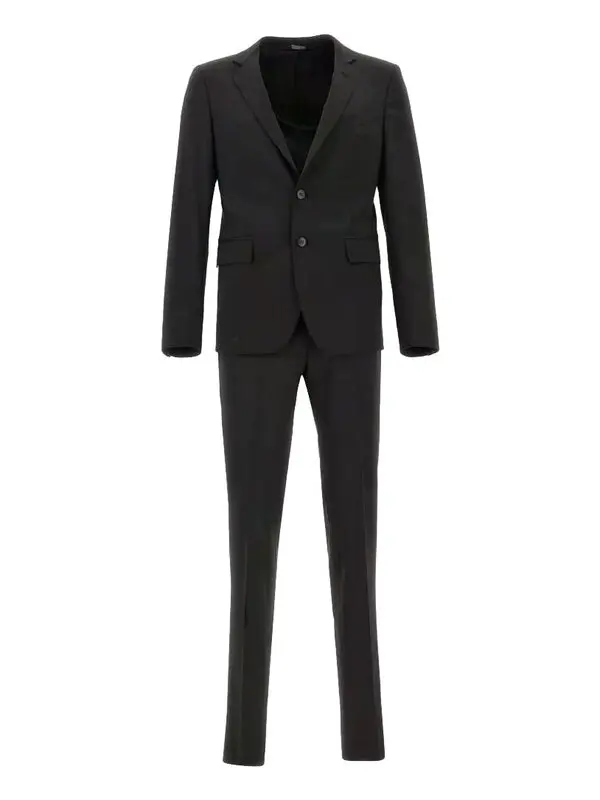 Brian Dales Two-piece Single Breasted Suit - Black