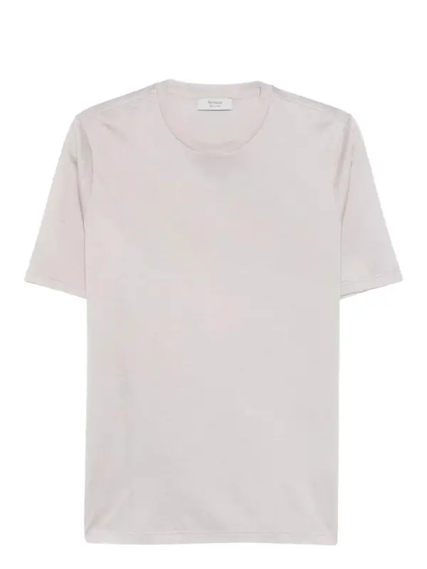FERRANTE Round-neck T-shirt - Neutrals