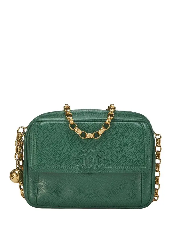 Chanel Caviar Camera Bag - Green