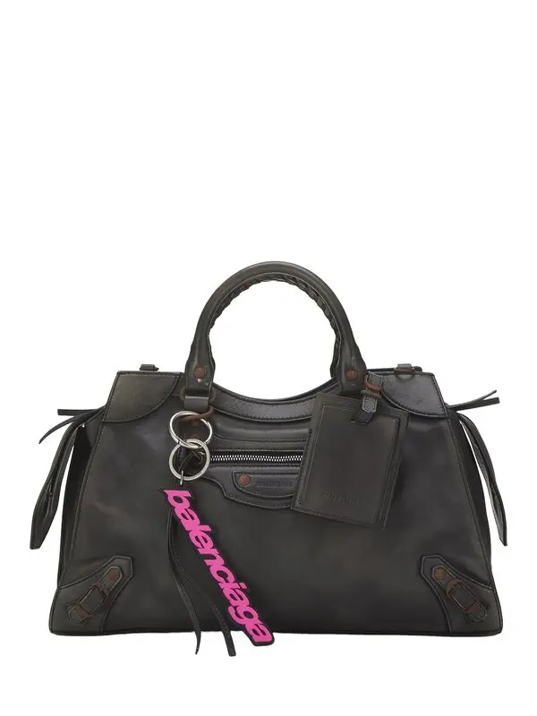 Balenciaga Calfskin Neo Classic City - Black