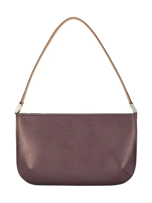 LOUIS VUITTON Monogram Vernis Mat Fowler - Purple