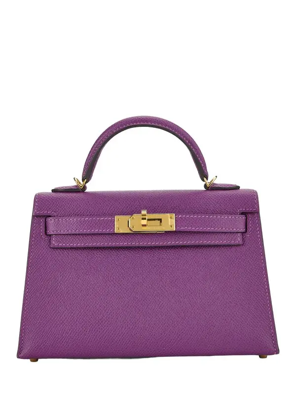 Hermès Kelly Sellier 20 Nm Bag - Purple