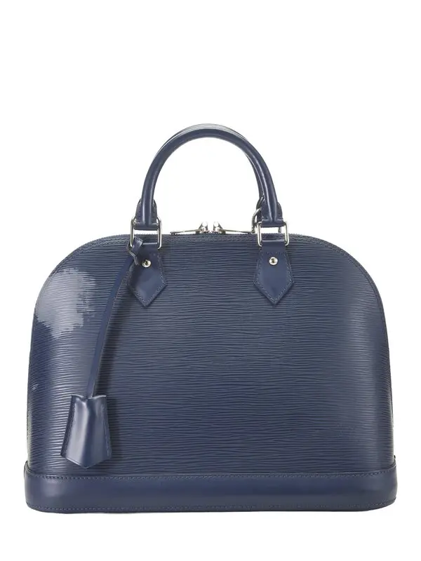 LOUIS VUITTON Epi Alma Nm Top Handle Bag - Blue