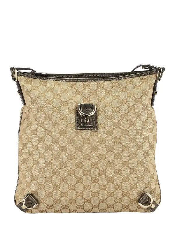 Gucci Original Gg D-ring Abbey Messenger - Gold