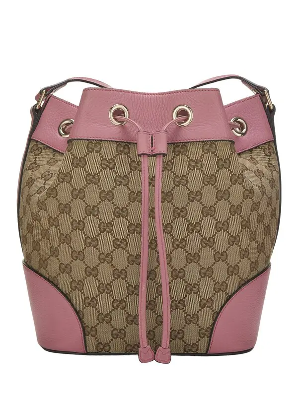 Gucci Original Gg Bucket Bag - Pink