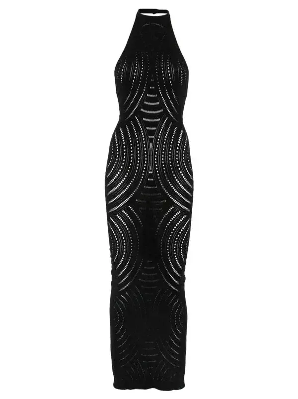 MISBHV Cut-out Maxi Dress - Black