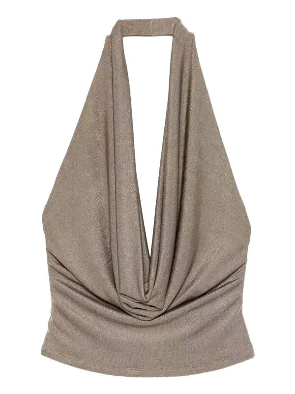 MISBHV Halterneck Top - Grey