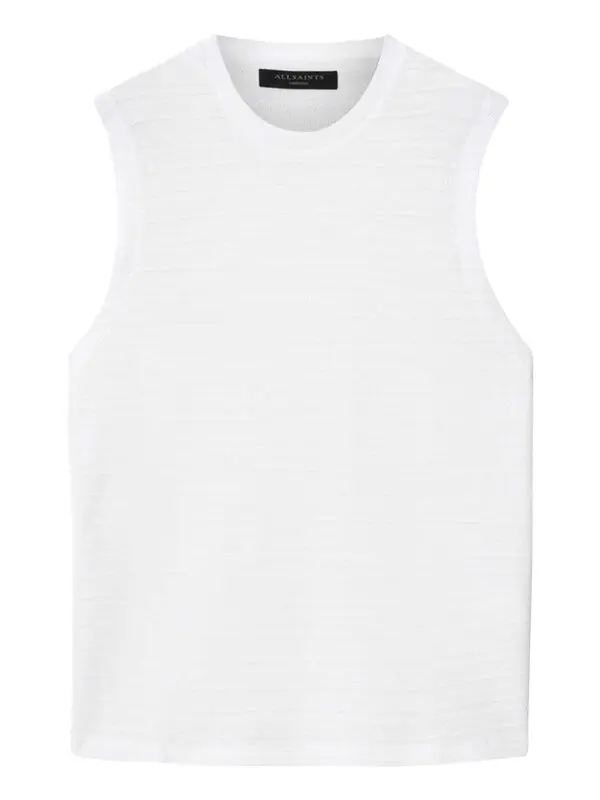 ALLSAINTS Organic Cotton Cove Tank Top - White