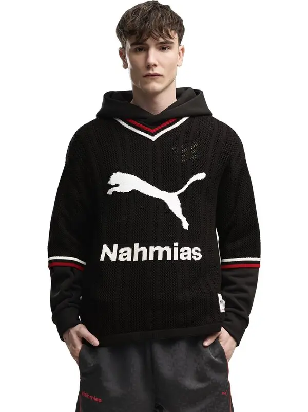 PUMA X Nahmias Oversized Knit Jersey - Black