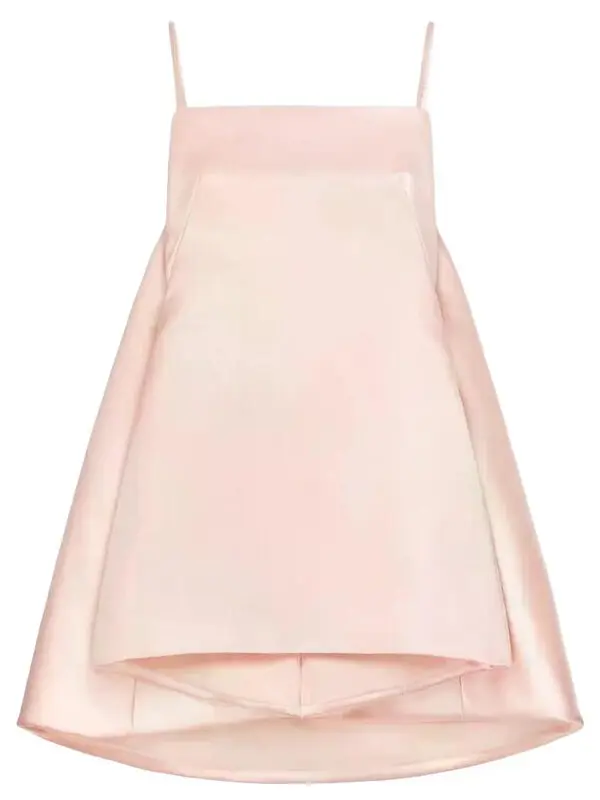 Givenchy Satin A-line Dress - Pink